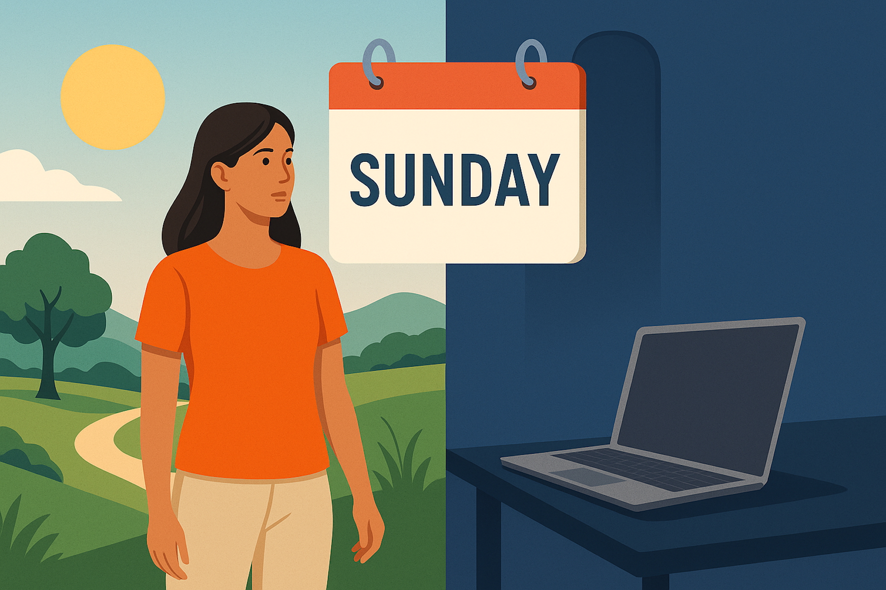 3 Ways To Reclaim Sunday as a Day of Life, Not Labour - Bluesky Thinking
